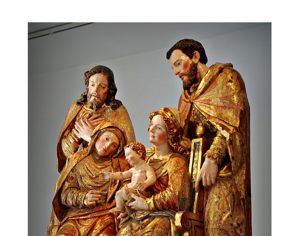 On consta que sant Joaquim i santa Anna eren els avis de Jesús ...